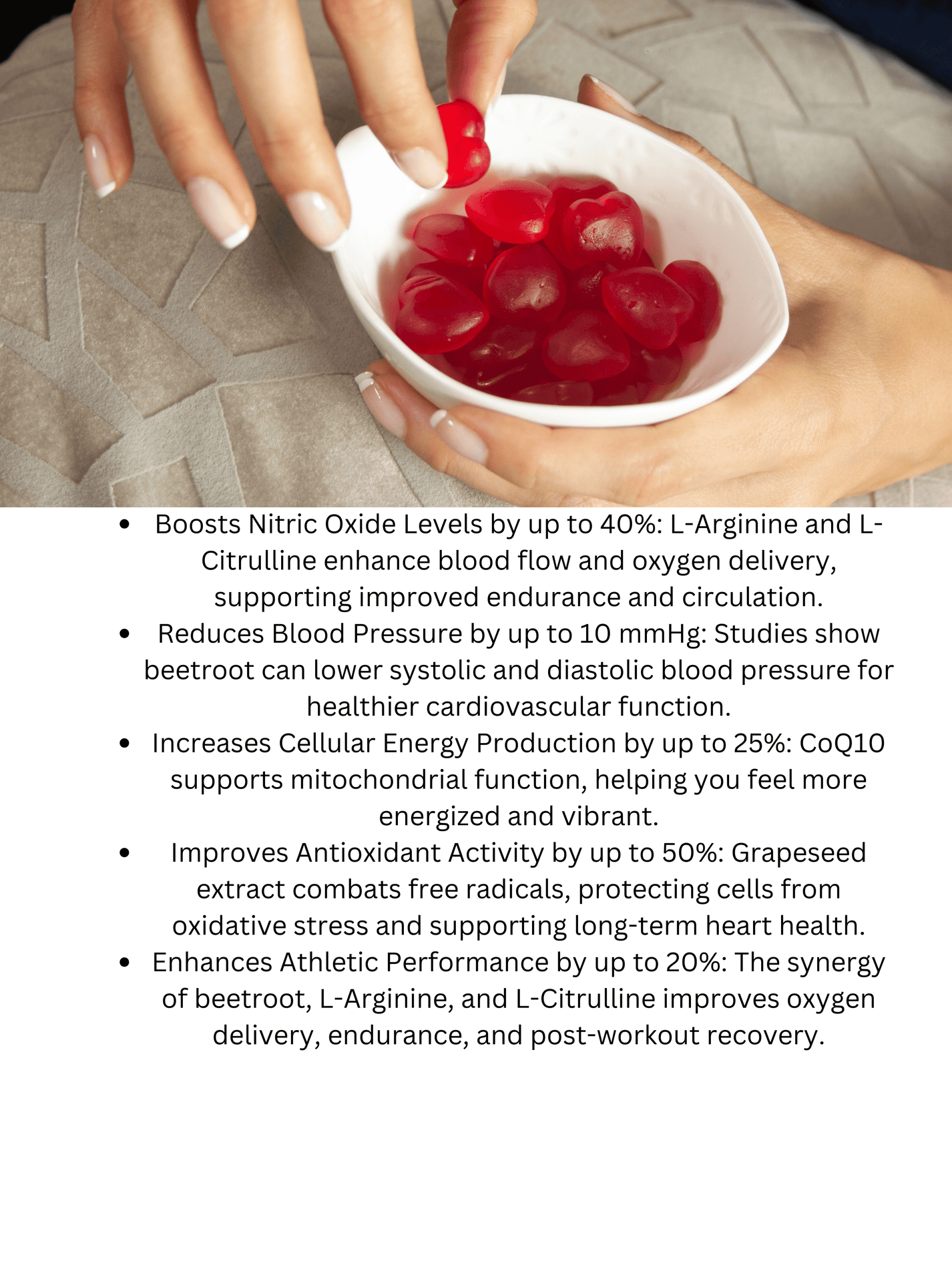 Heart Health Blood Pressure Support Gummies – Scrub Angels