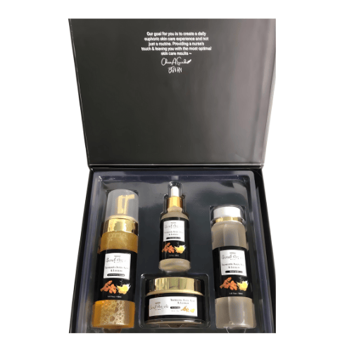 Satin Oasis: Tumeric, Kojic Acid & Lemon (Sensitive Formula) – Scrub Angels